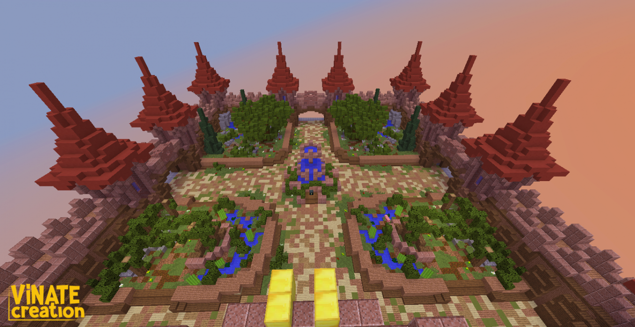 Spawn "LumixCloud" Minecraft Map