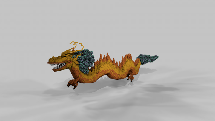 [Organic] Chinese Dragon Minecraft Map