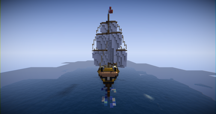 18th Century Ship | Brig Minecraft Map