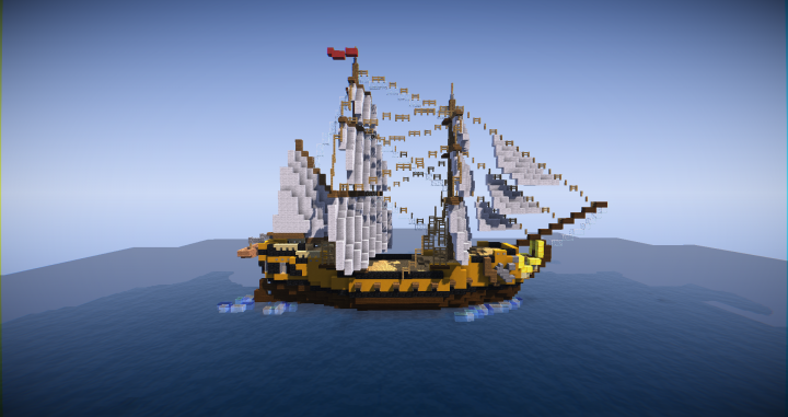 18th Century Ship | Brig Minecraft Map