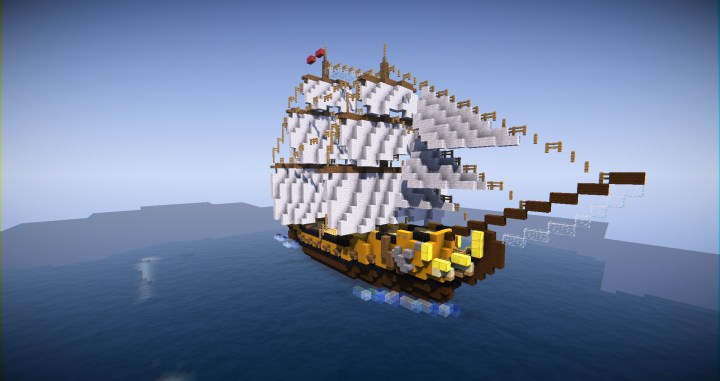 18th Century Ship | Brig Minecraft Map
