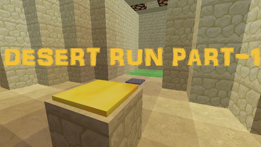 Desert Run #1 Minecraft Map