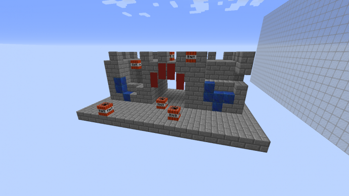 Castle TNT V2 Minecraft Map
