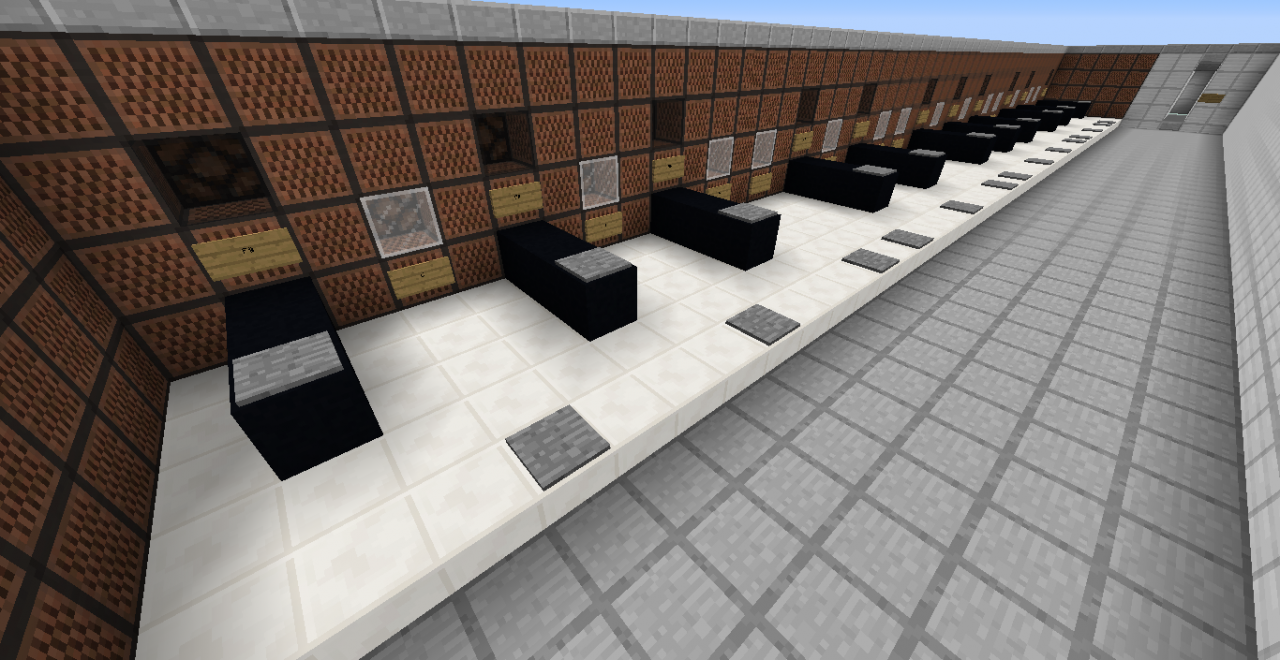 Minecraft Piano Minecraft Map