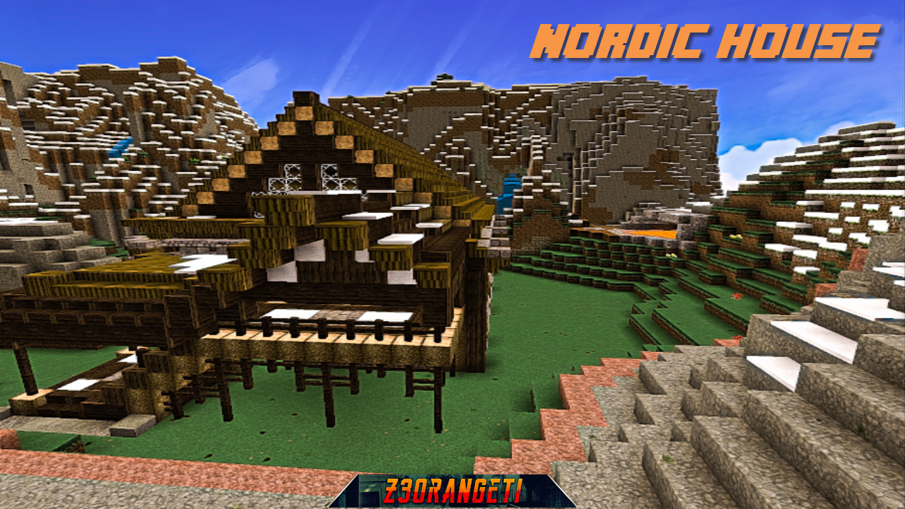 Nordic House Minecraft Map