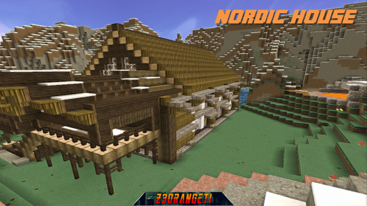 Nordic House Minecraft Map