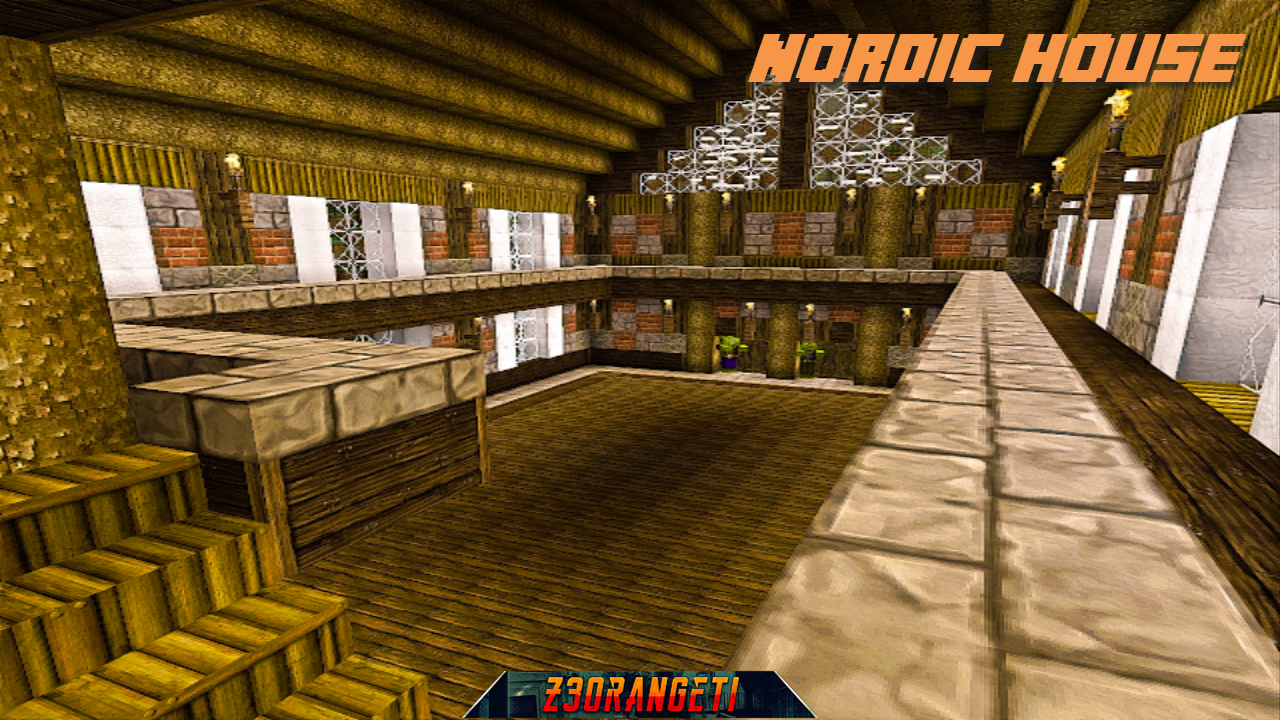Nordic House Minecraft Map
