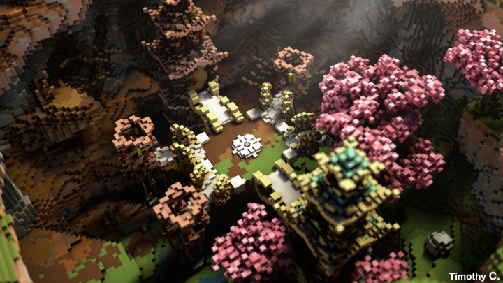 Tōsutā Midori | Oriental Hub Minecraft Map