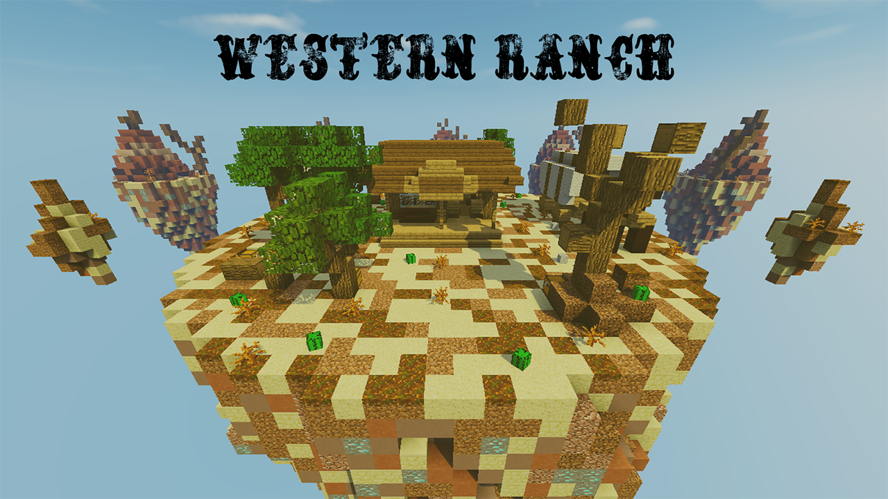 Skywars map: Western Ranch Minecraft Map