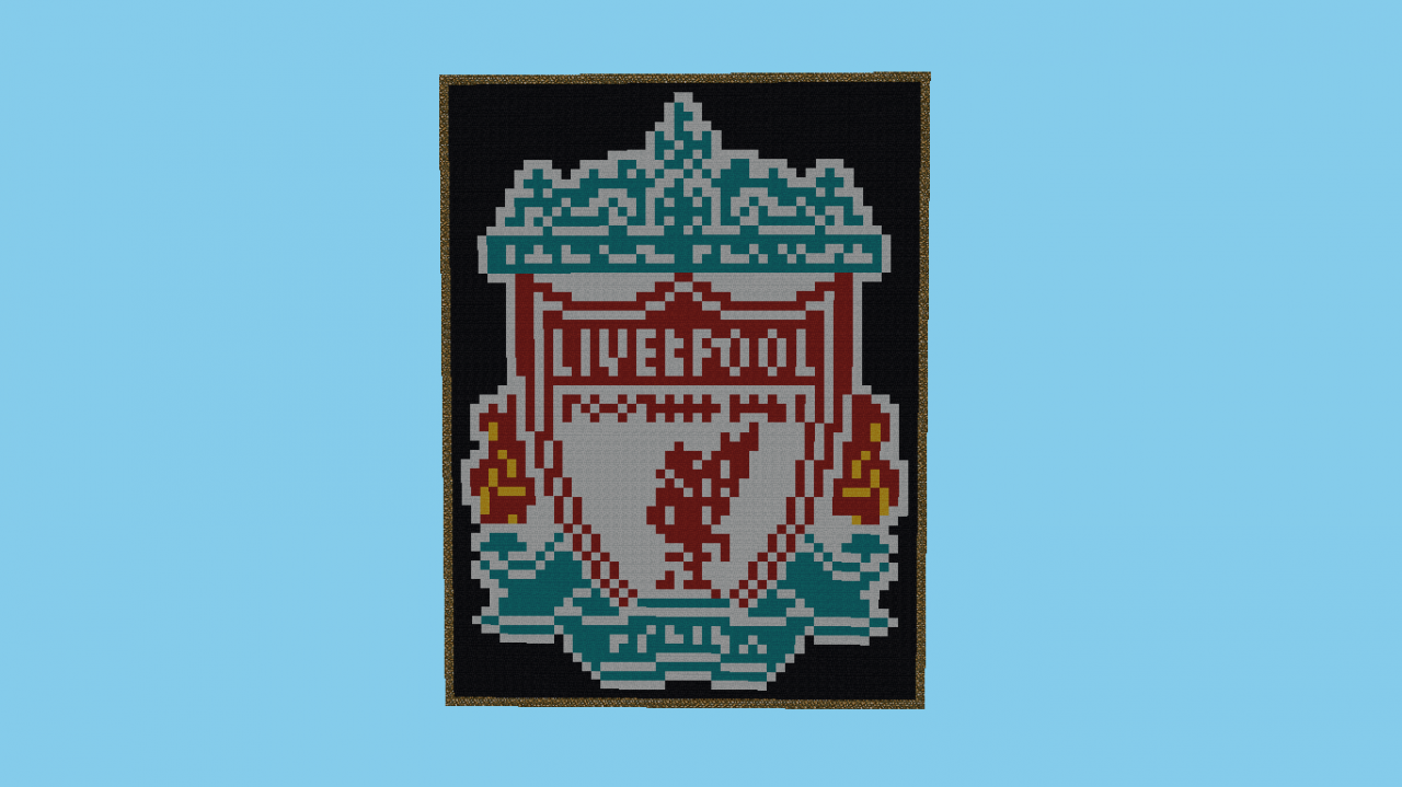 FC Liverpool logo Minecraft Map