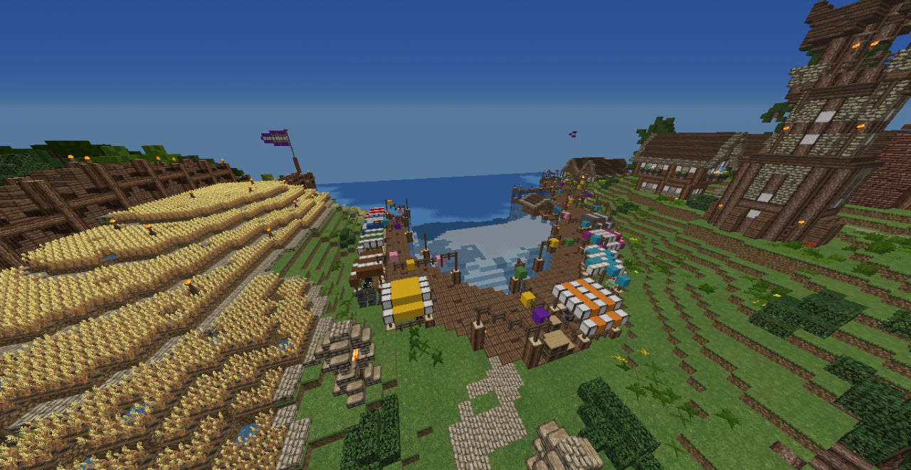 Village by the Bay (Download) Minecraft Map