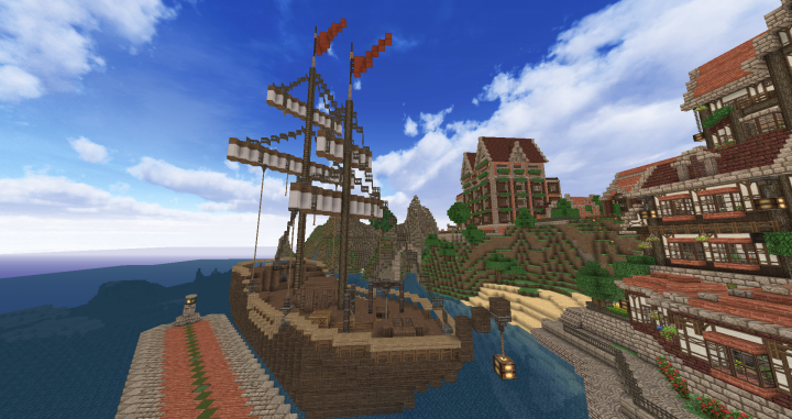 Cargo ship Malta Minecraft Map