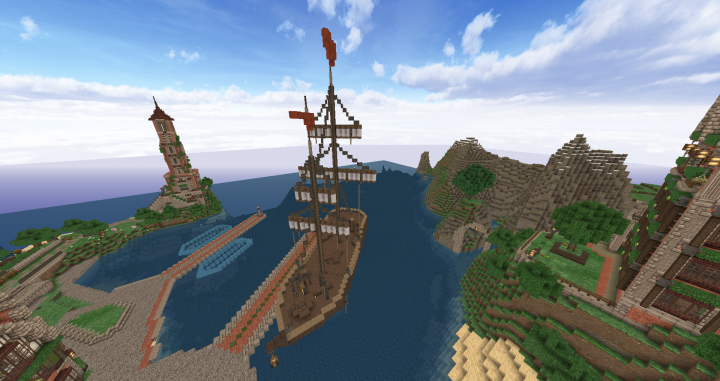 Cargo ship Malta Minecraft Map