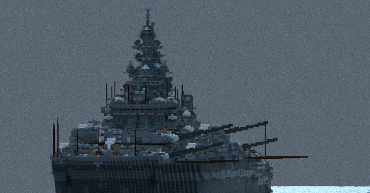 [AU] Hitachi class Nuclear-powered Heavy strike cruiser Minecraft Map