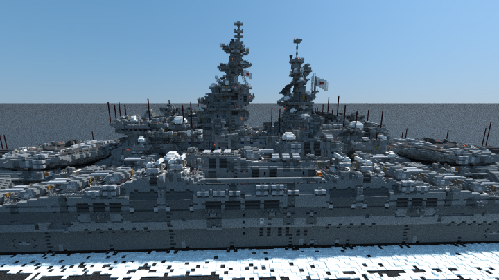 [AU] Hitachi class Nuclear-powered Heavy strike cruiser Minecraft Map