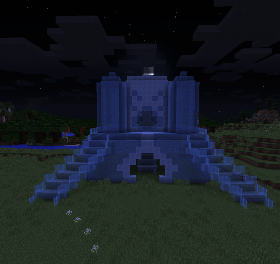 Speed Build: Ice castle Minecraft Map