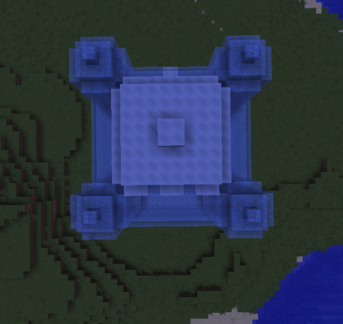 Speed Build: Ice castle Minecraft Map