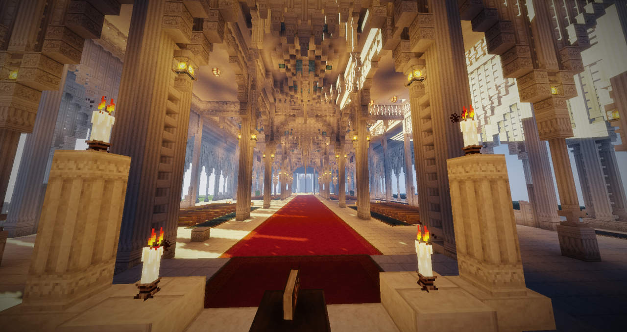 Religious city&Cathedral Minecraft Map