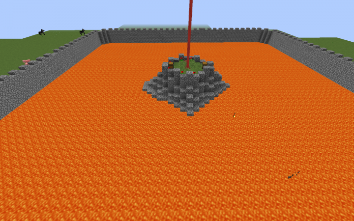 Rising lava Minecraft Map