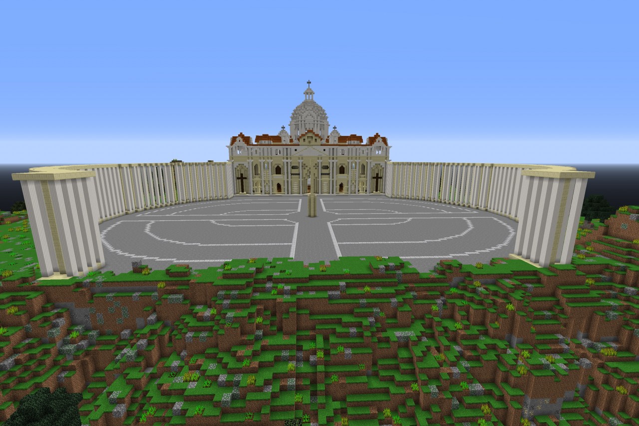 St. Peter's Basilica Minecraft Map