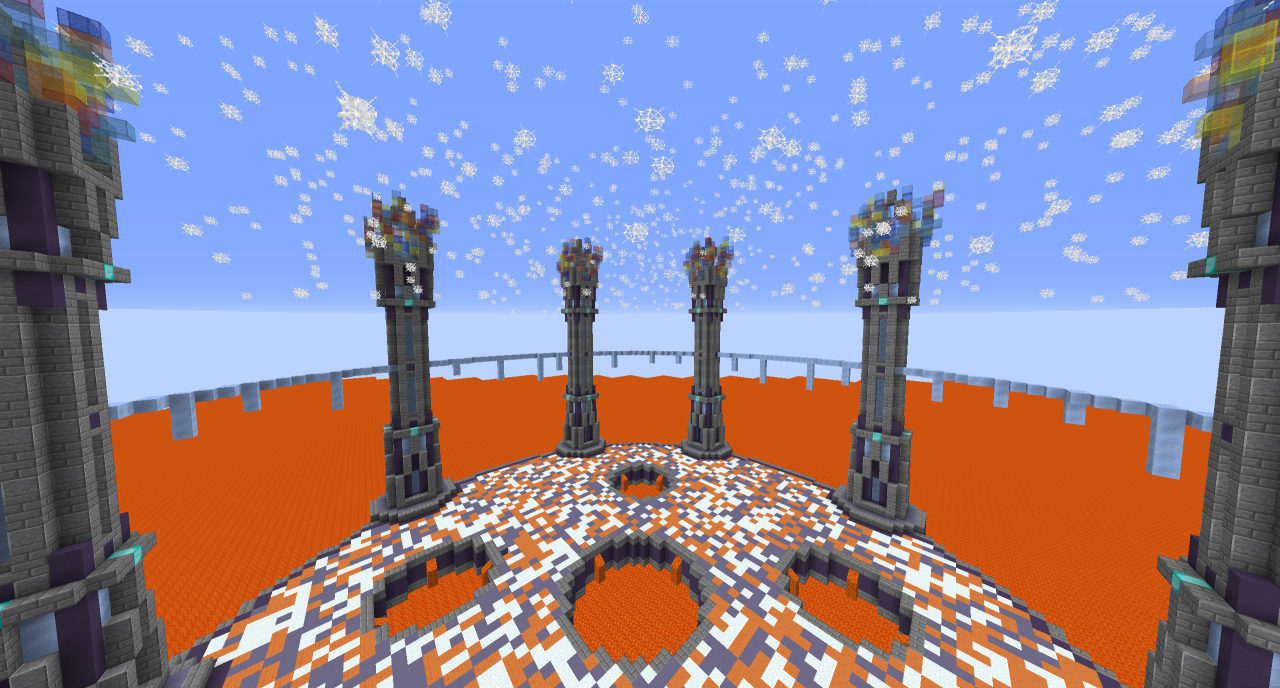 Fire and Ice Arena Minecraft Map
