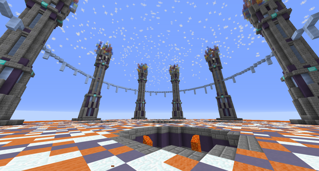 Fire and Ice Arena Minecraft Map