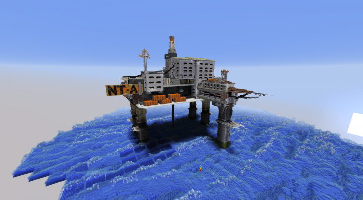 NT-A Oil Rig Minecraft Map