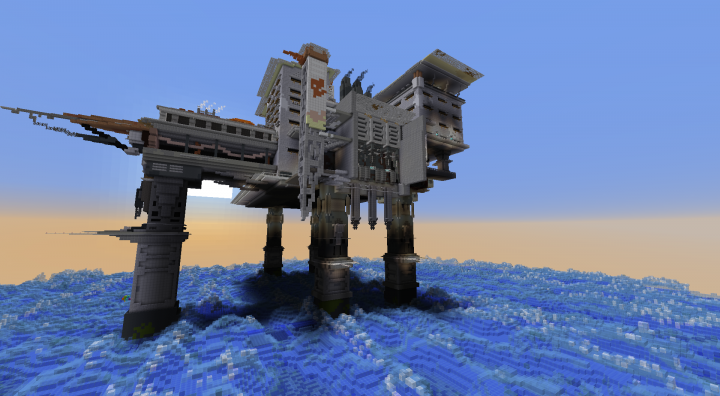 NT-A Oil Rig Minecraft Map