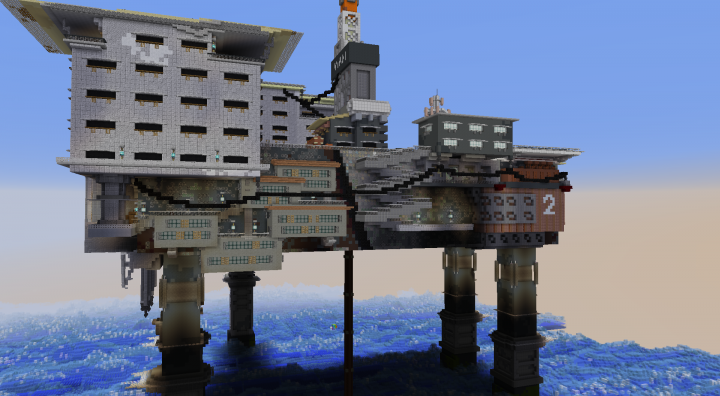 NT-A Oil Rig Minecraft Map