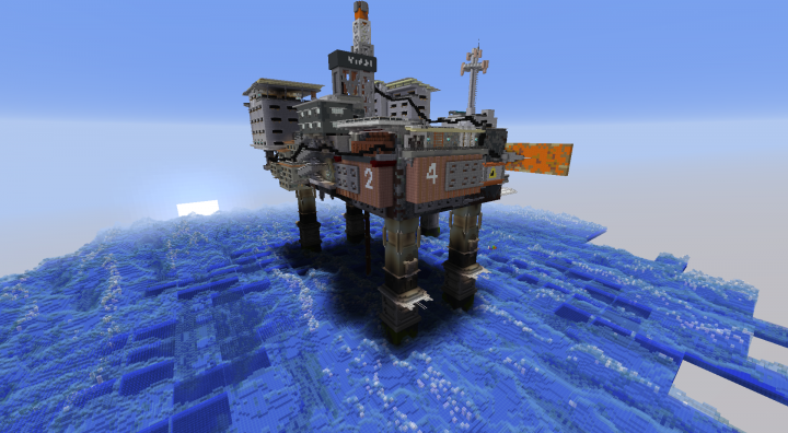 NT-A Oil Rig Minecraft Map