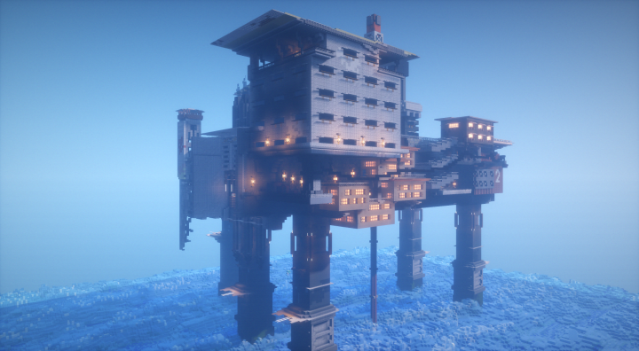 NT-A Oil Rig Minecraft Map