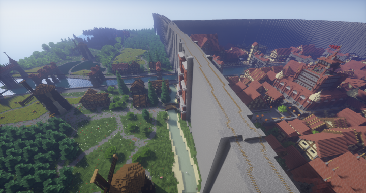 Attack on Titans WORLD ( FR/EN ) - Phoenix-MC Team Minecraft Map
