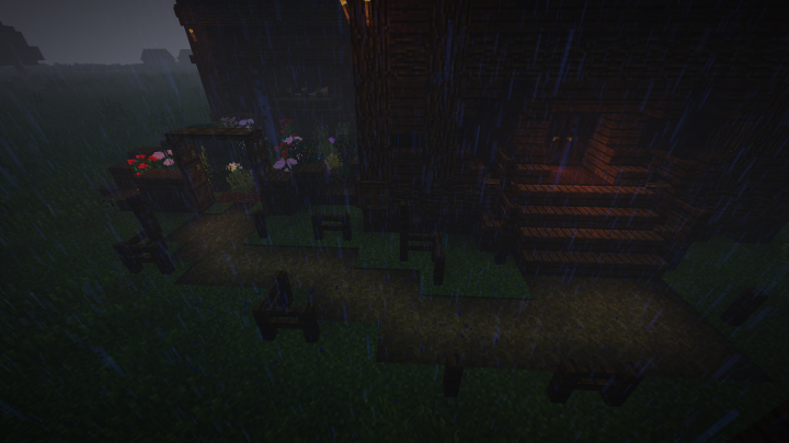 Minecraft Spruce Rustic House w/Download Minecraft Map