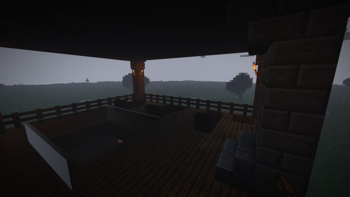 Minecraft Spruce Rustic House w/Download Minecraft Map