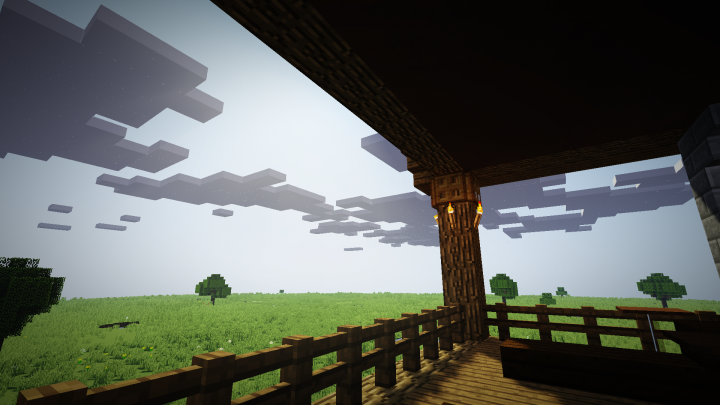 Minecraft Spruce Rustic House w/Download Minecraft Map