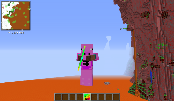 Check out this Pig armor from a resource pack i made Minecraft Map