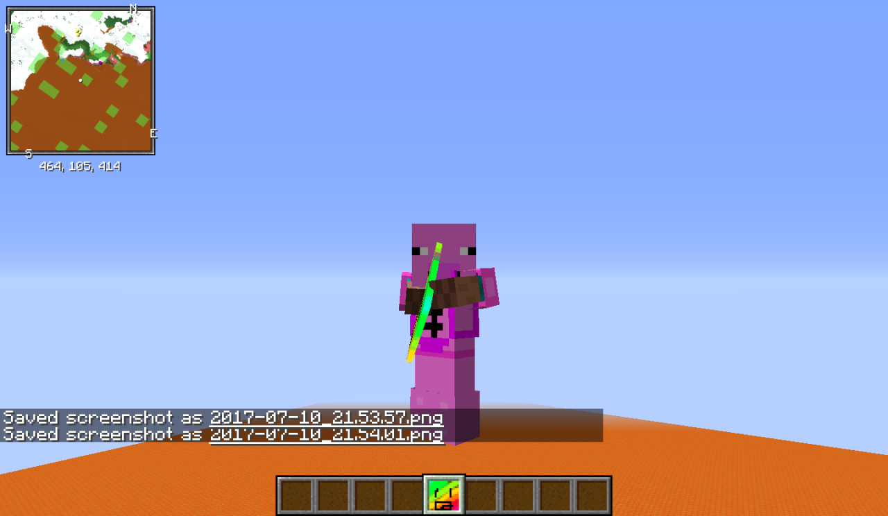 Check out this Pig armor from a resource pack i made Minecraft Map