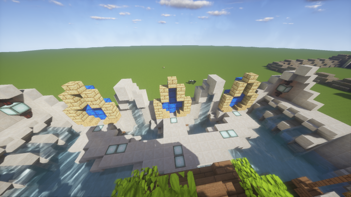 Small Portal Hub - 16 Total Portals Minecraft Map