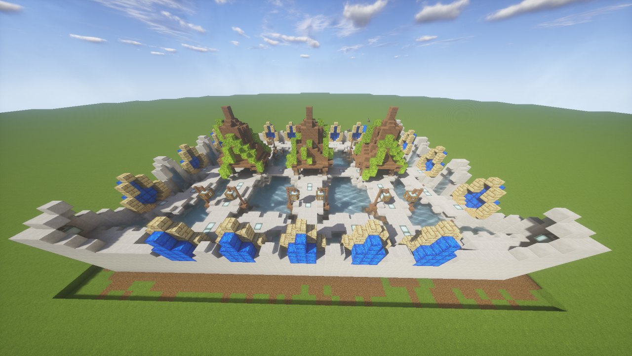 Small Portal Hub - 16 Total Portals Minecraft Map