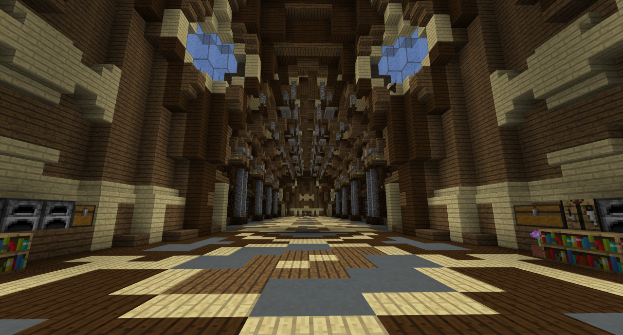 Server Lobby. WOOD!! Minecraft Map