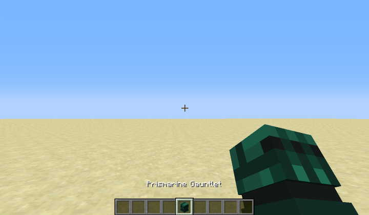 Prismarine Gauntlet Minecraft Texture Pack