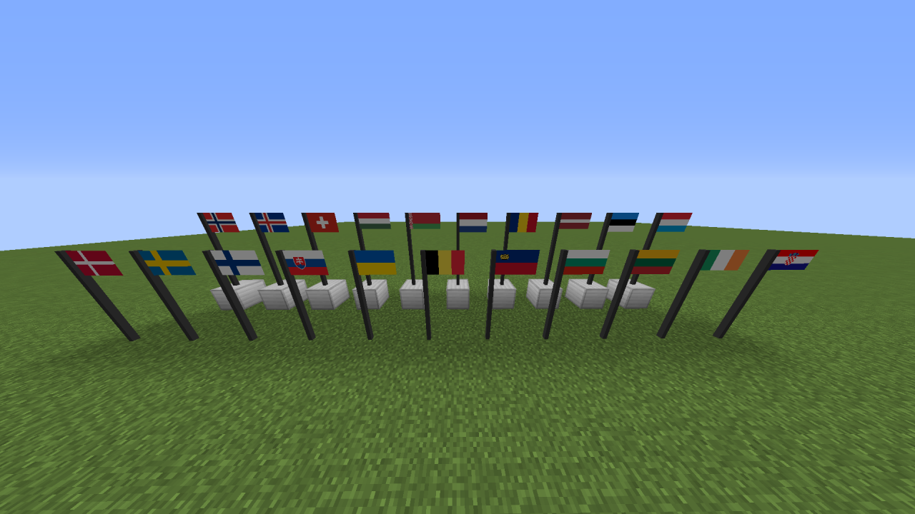  1 8 1 7 10 Flag Mod 1 0 Minecraft Mod