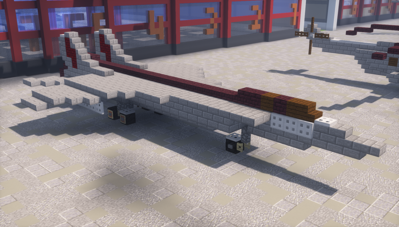 Mikoyan & Gurevich MiG-31 Foxhound | Scale: 1,5:1 Minecraft Map