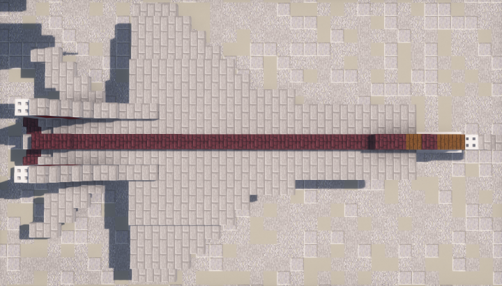 Mikoyan & Gurevich MiG-31 Foxhound | Scale: 1,5:1 Minecraft Map