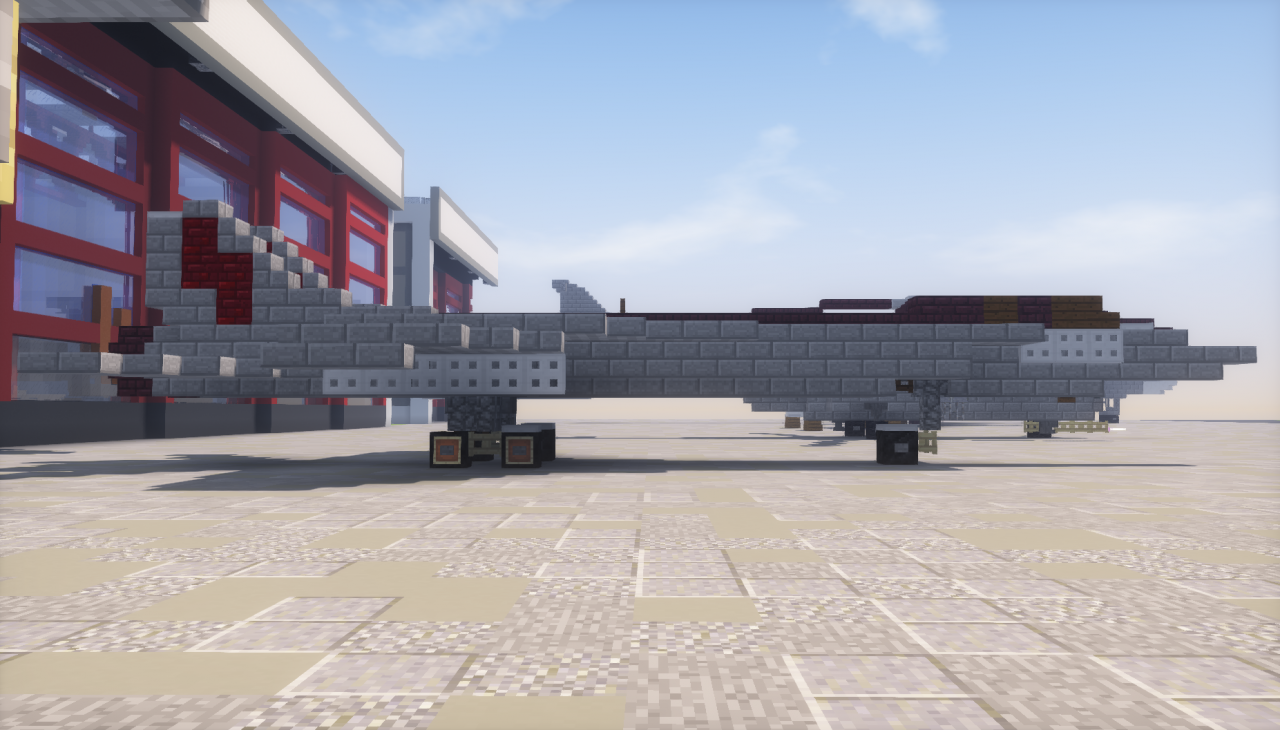 Mikoyan & Gurevich MiG-31 Foxhound | Scale: 1,5:1 Minecraft Map