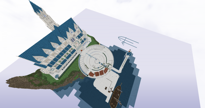 Religious city&Cathedral Minecraft Map