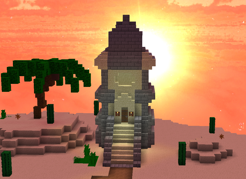 Desert Castle Minecraft Map