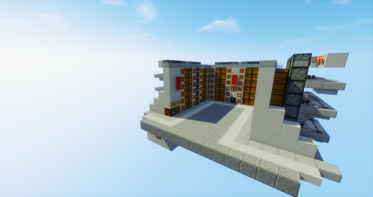 Redstone item Sorter Minecraft Map