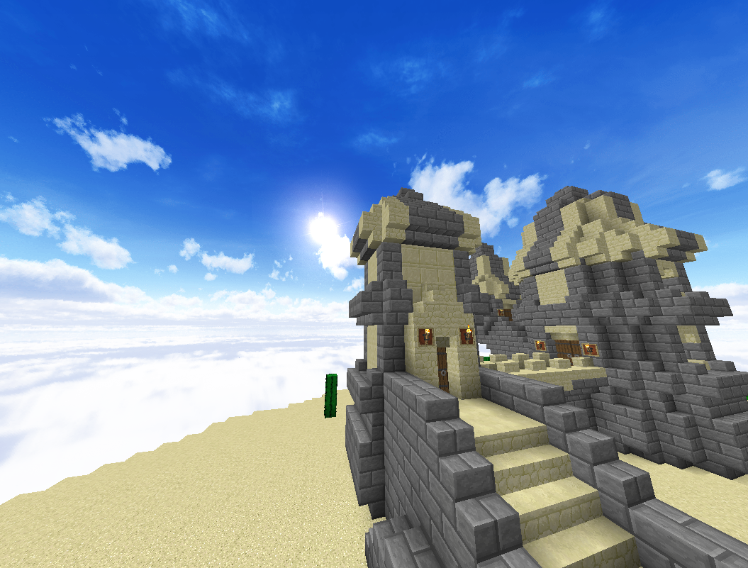 Desert Castle Minecraft Map