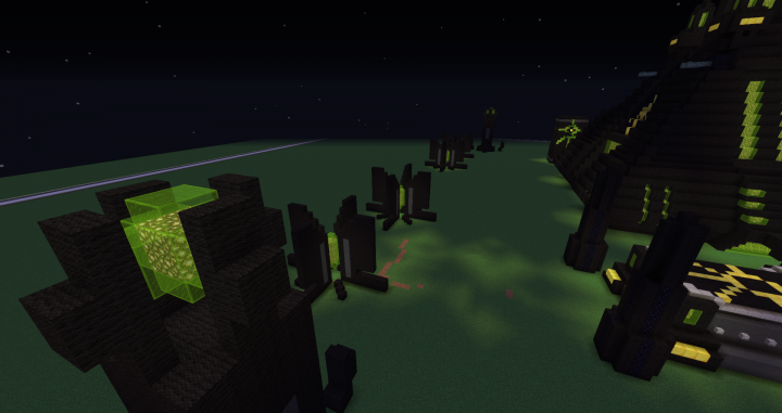 Necrons Base from Warhammer 40k Minecraft Map